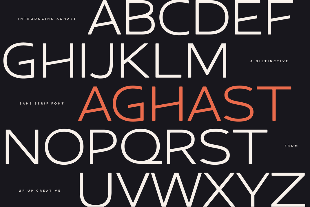 All Sans Serif Fonts - Up Up Creative