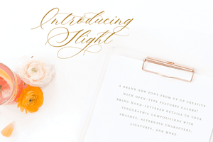Slight Script Font - Script Font - Up Up Creative