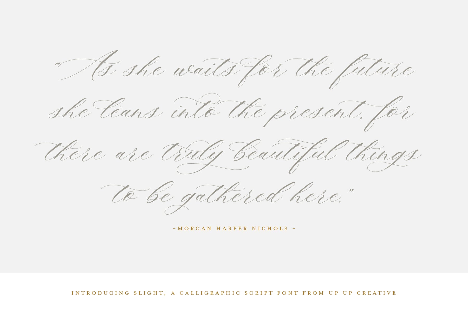 Slight Script Font - Script Font - Up Up Creative