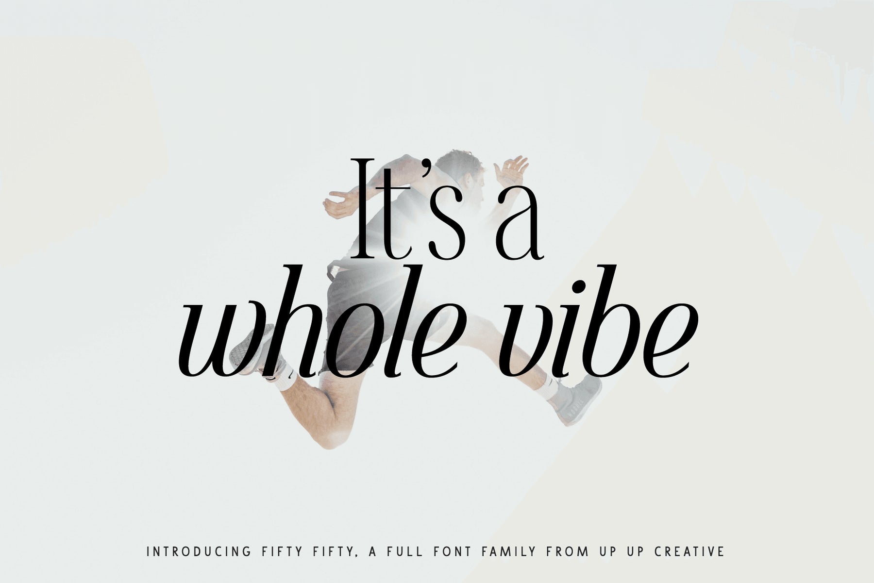 Fifty Fifty Serif Font Family with Italics - Up Up Creative