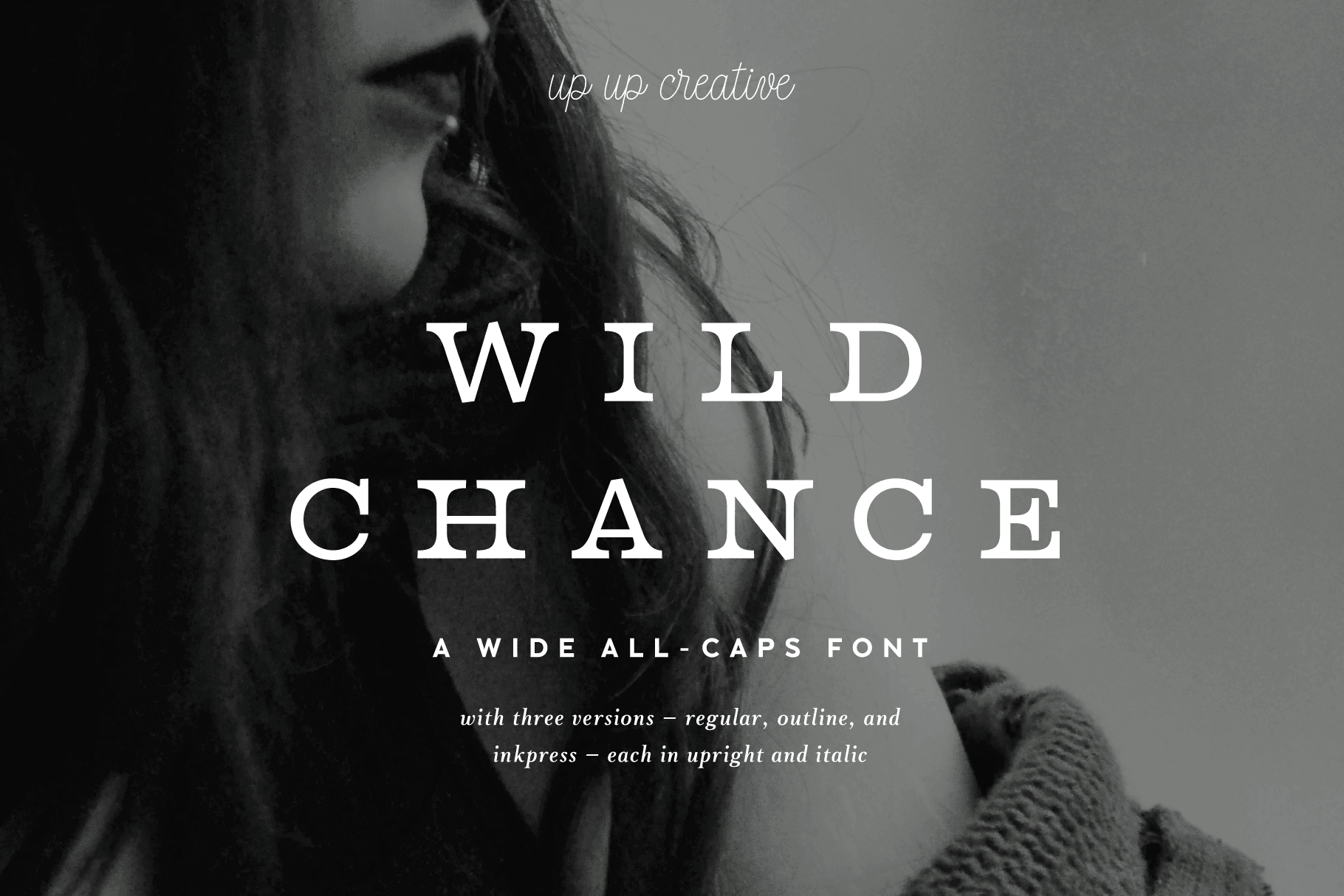 Wild Chance Complete Serif Font Family - Up Up Creative