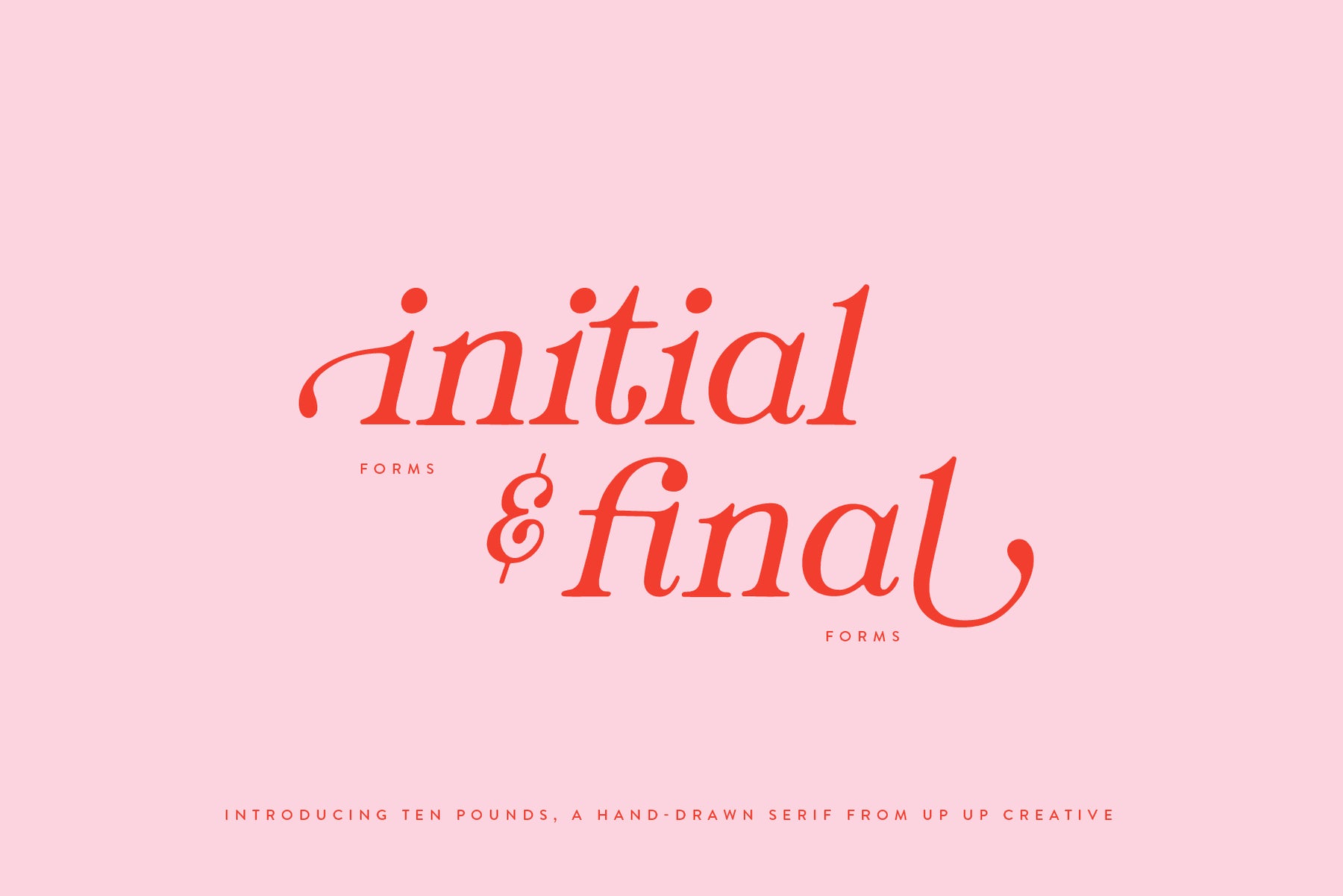 Ten Pounds, a Hand-Drawn Serif Font – Up Up Creative