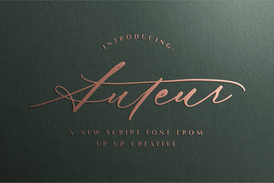 Script Fonts – Up Up Creative