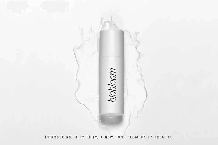 Fifty Fifty Serif Font with Italics – Up Up Creative